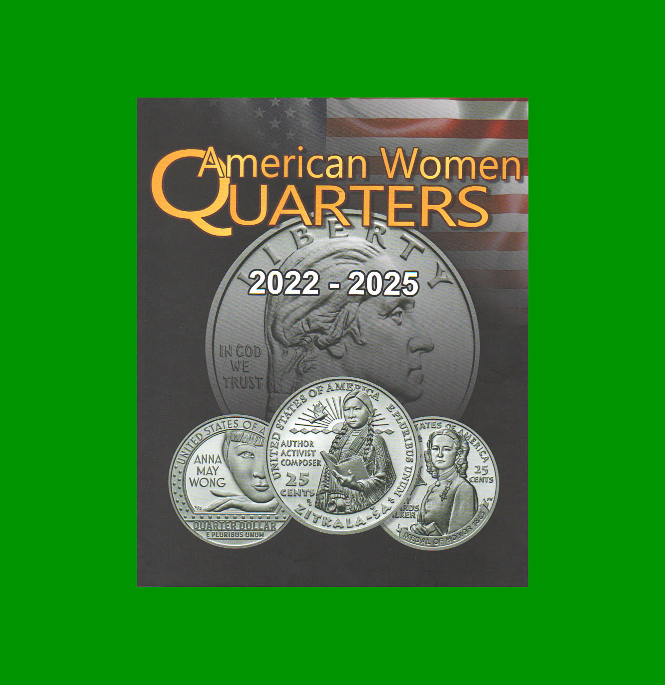 ÁLBUM VACIO PARA MONEDAS DE EEUU, AMERICAN WOMEN QUARTERS 2022/2025 ...